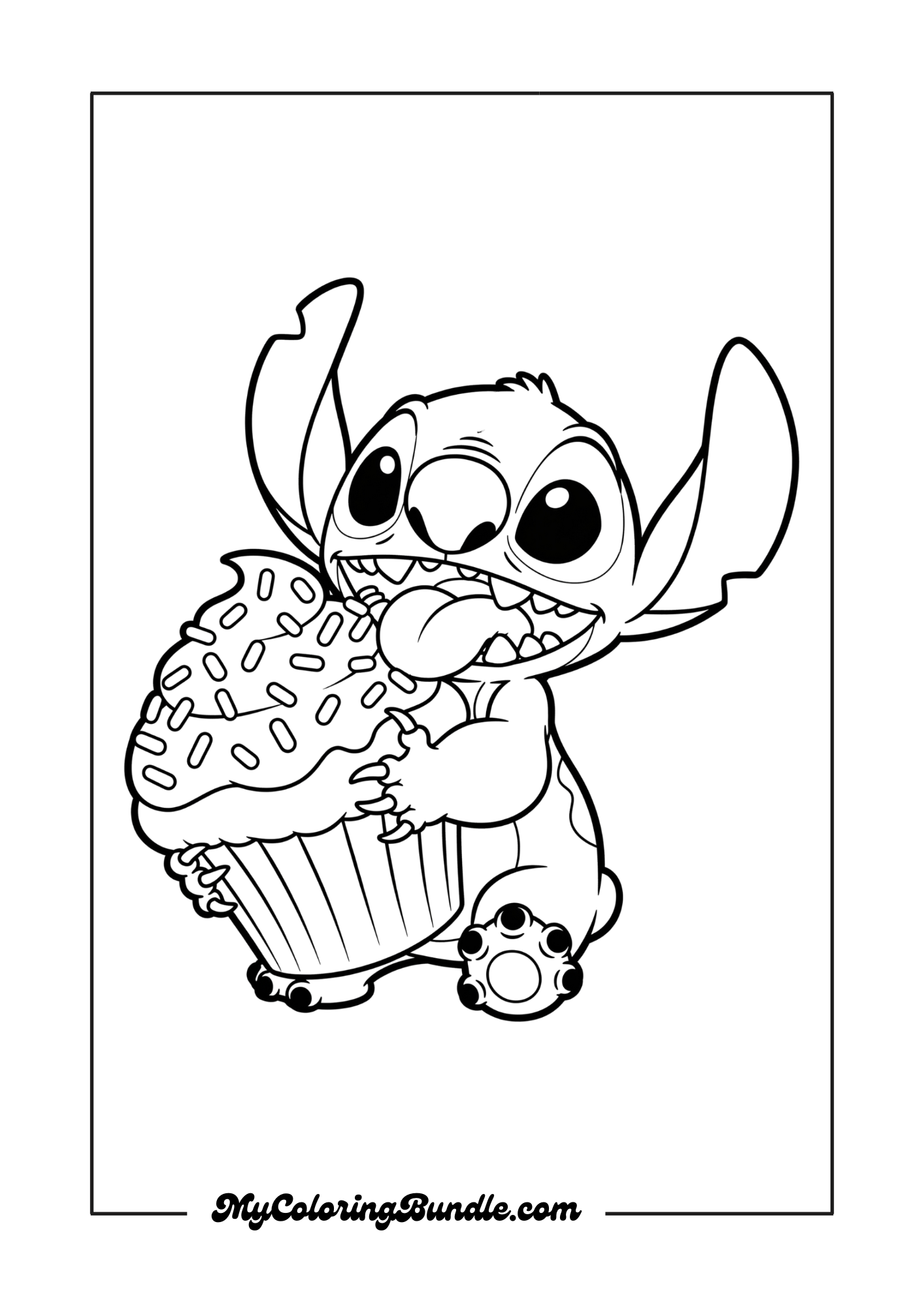 70+Stitch Coloring Pages - Free Printables