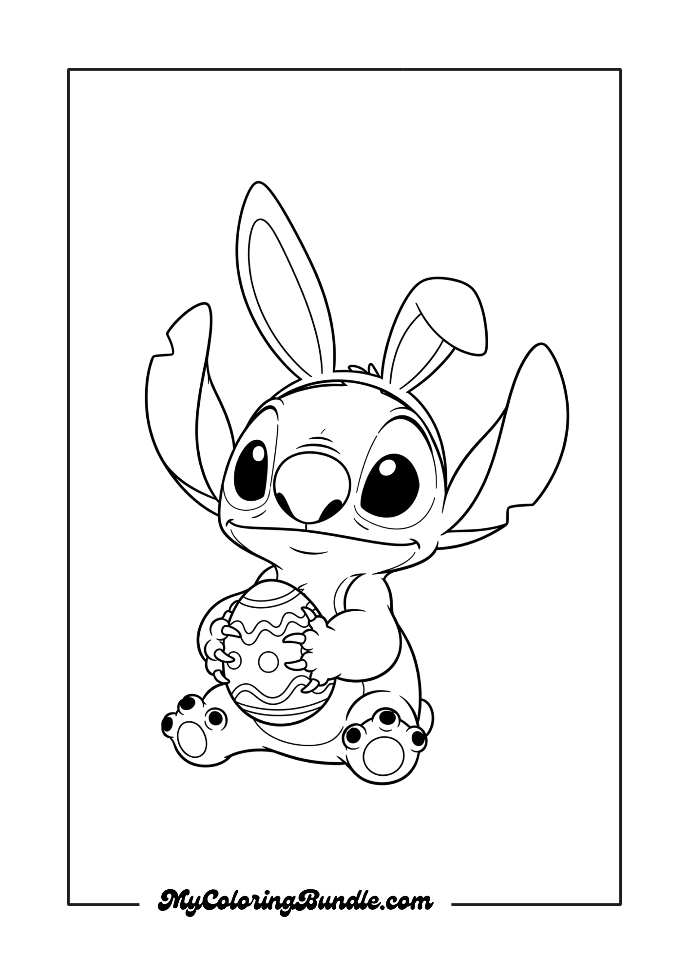 70+Stitch Coloring Pages - Free Printables
