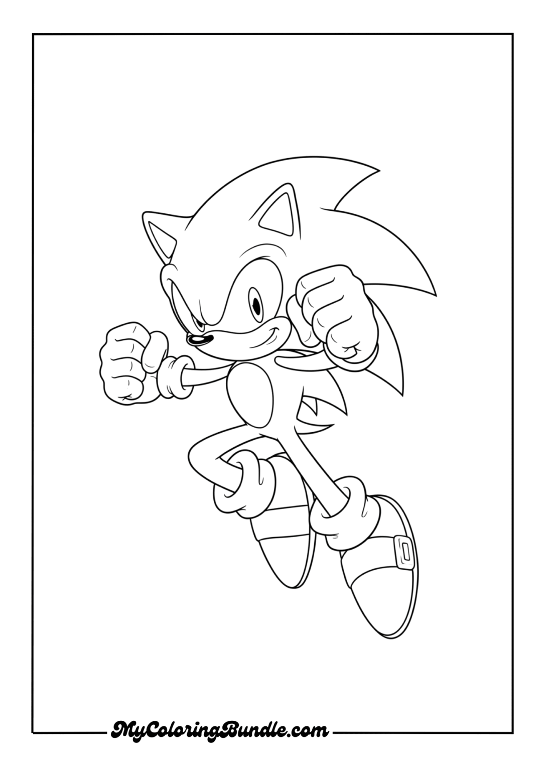 100+ Free Sonic Coloring Pages