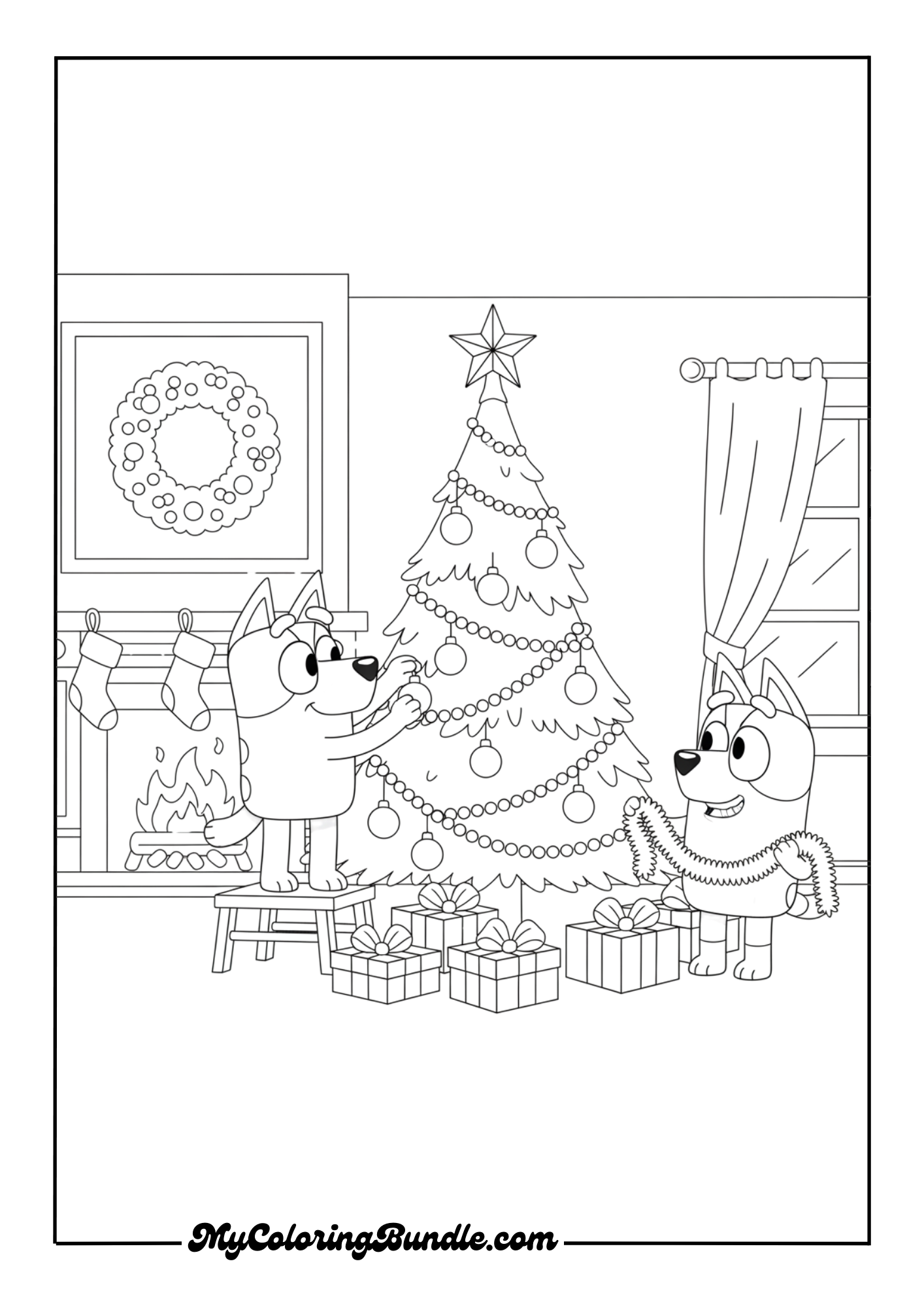 80+ Free Bluey Coloring Pages