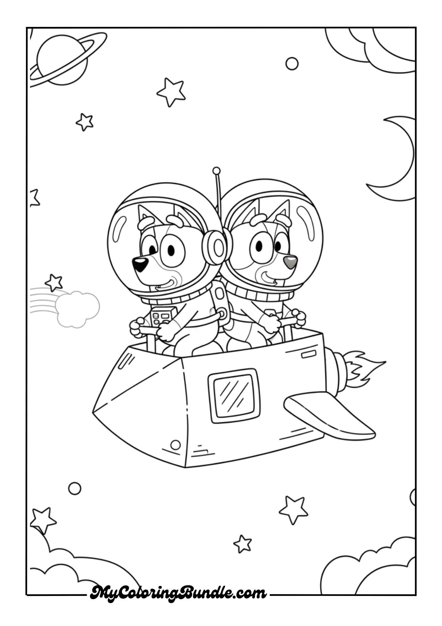 80+ Free Bluey Coloring Pages