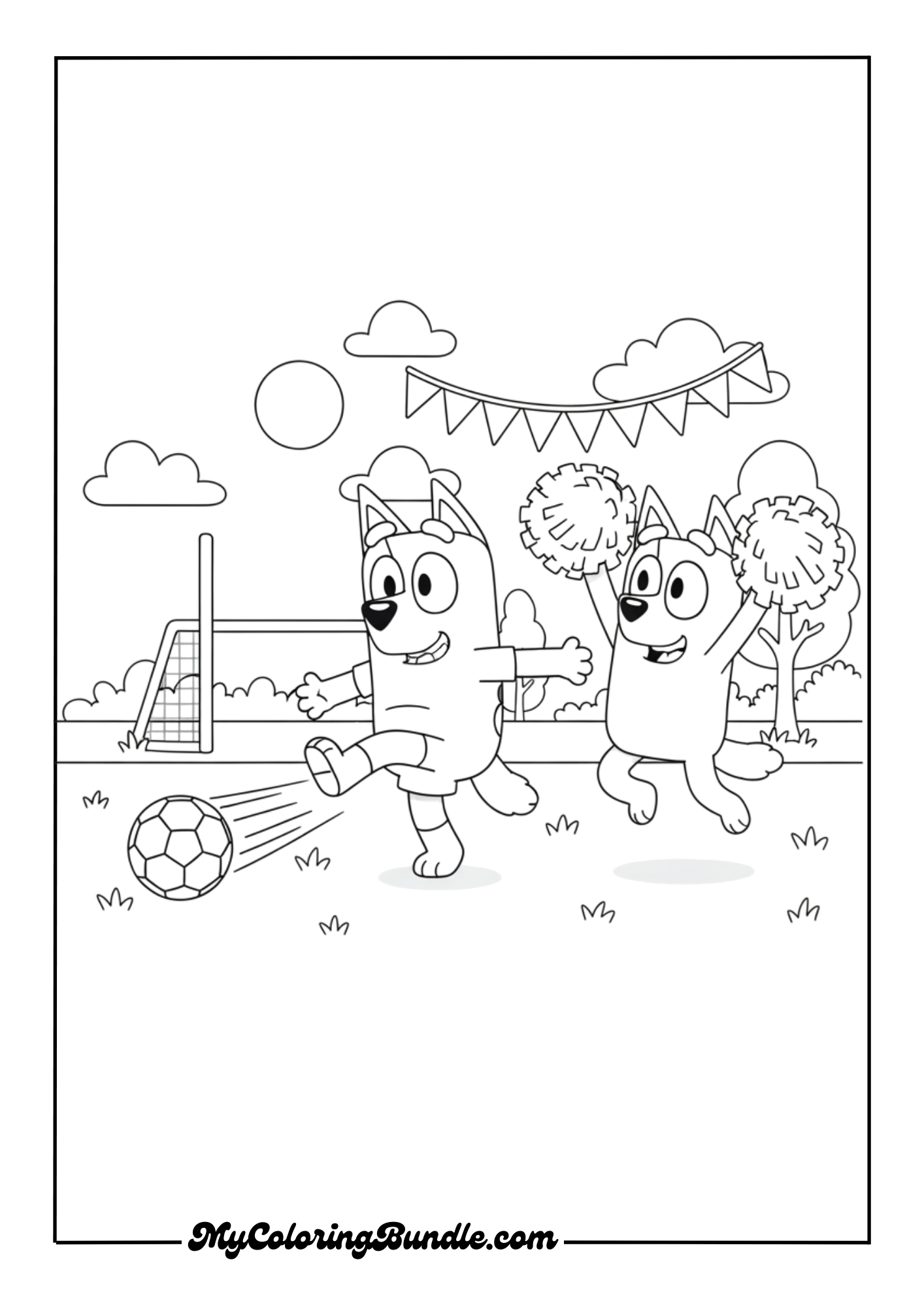 80+ Free Bluey Coloring Pages