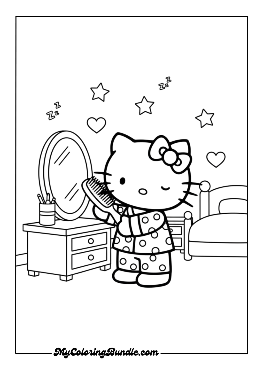 200+ Free Hello Kitty and Her Friends Coloring Pages (Printable PDF)