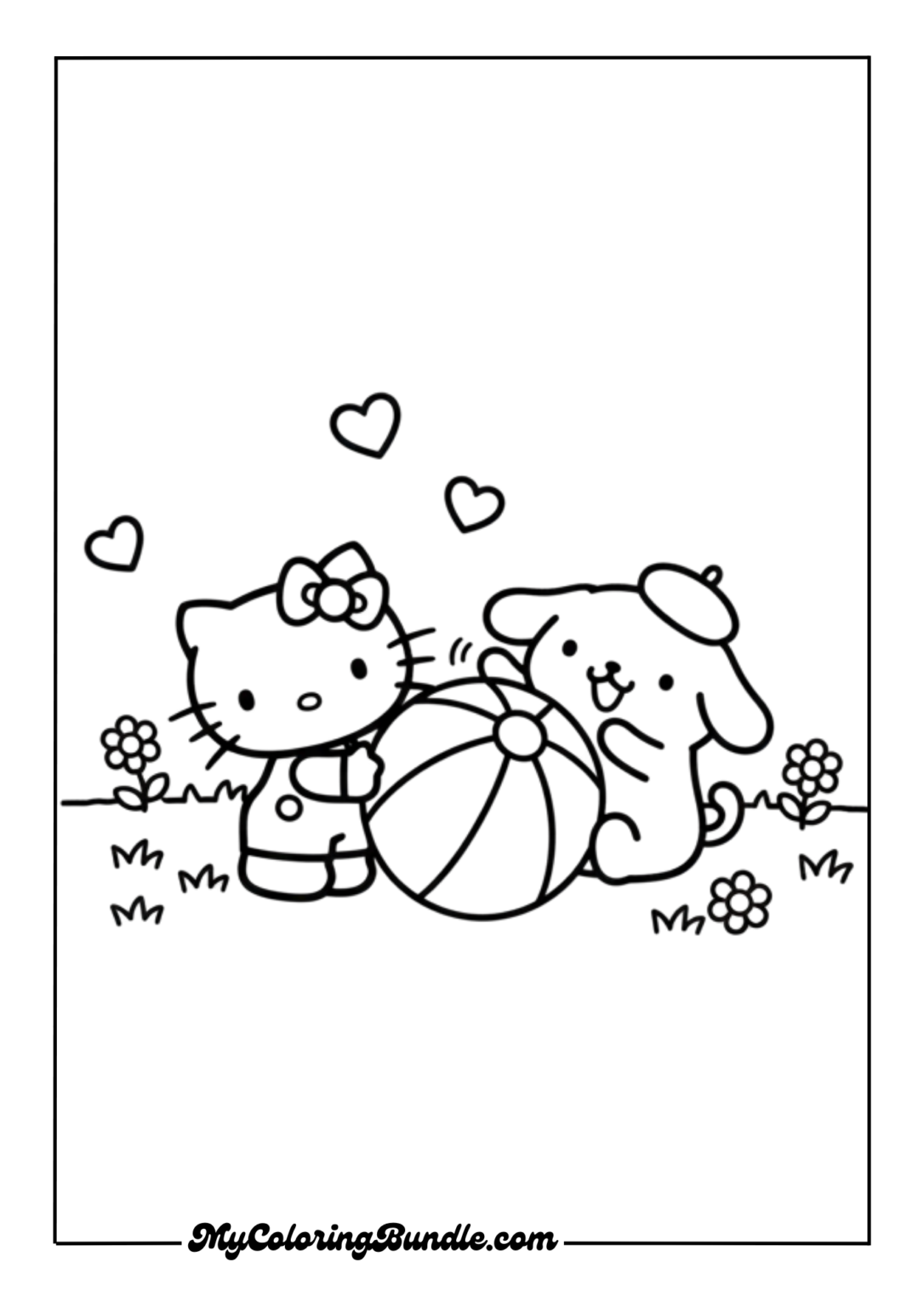 200+ Free Hello Kitty and Her Friends Coloring Pages (Printable PDF)
